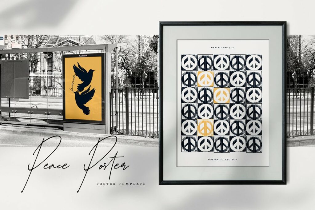 Peace Poster Builder – MasterBundles
