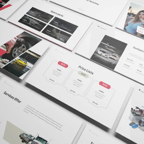 Car Repair Powerpoint Template | Master Bundles