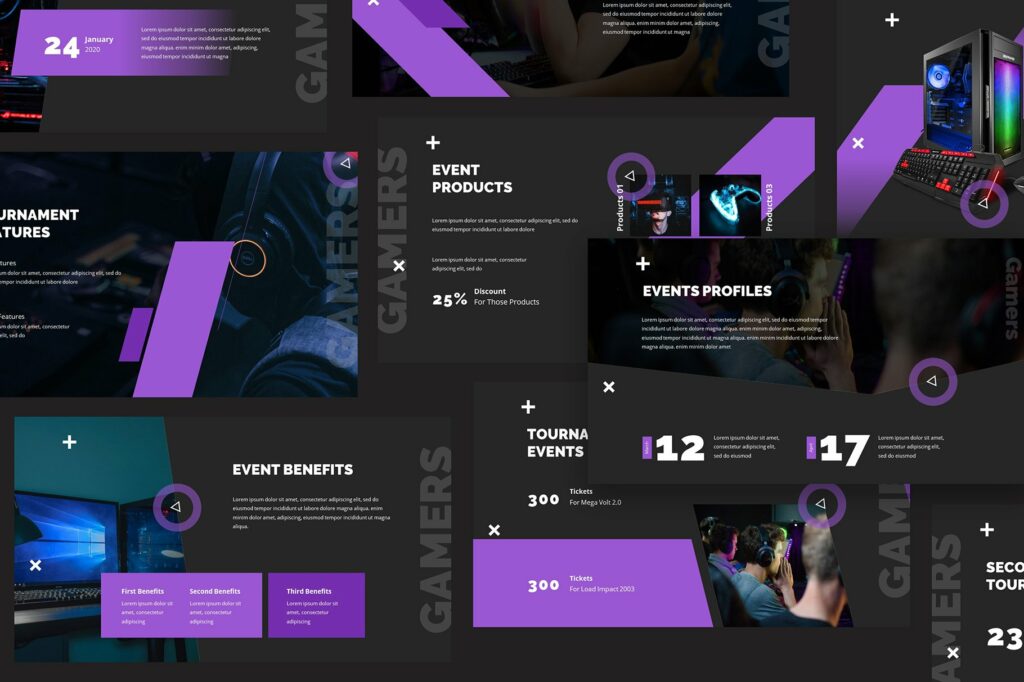 Esport Gaming Powerpoint Template – MasterBundles