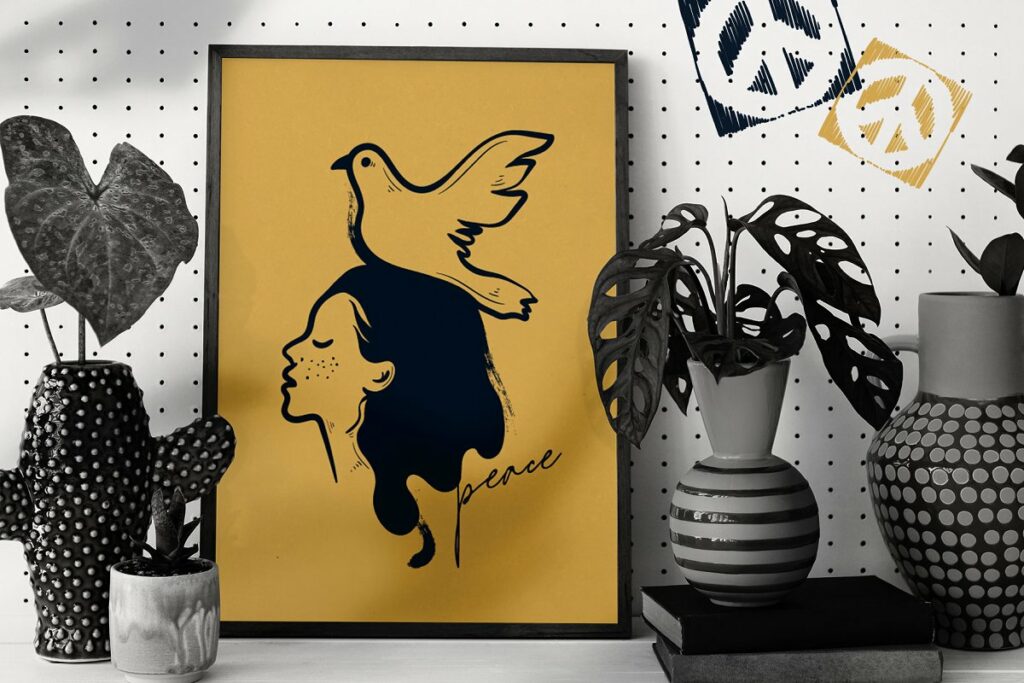 Peace Poster Builder – MasterBundles