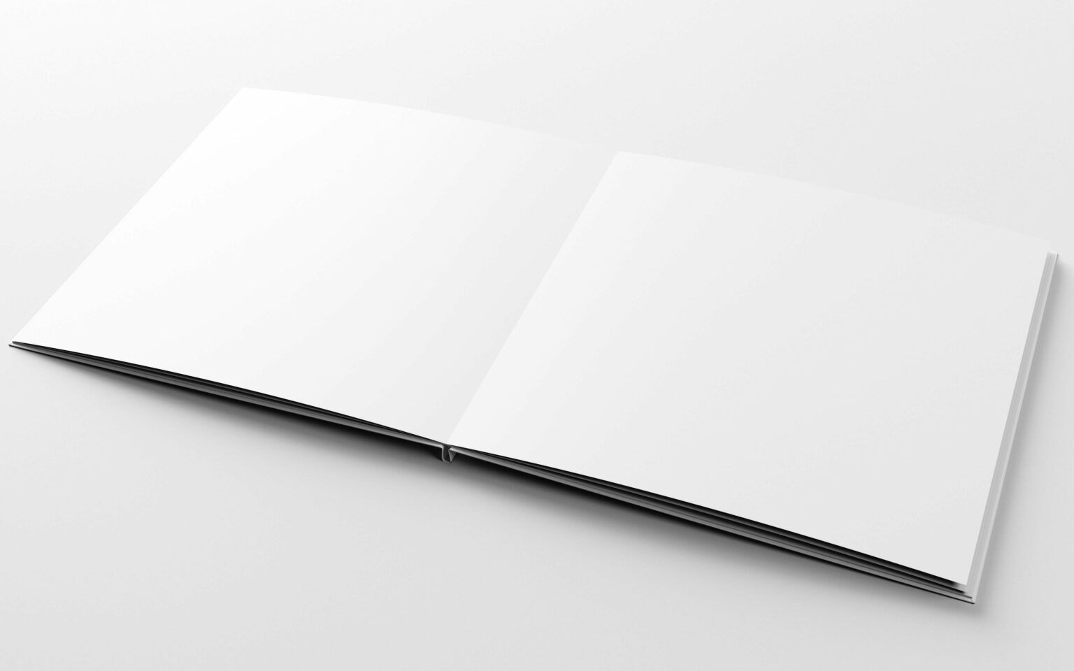 Square Photobook Mock-Up – MasterBundles