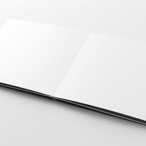 Square Photobook Mock-Up | MasterBundles