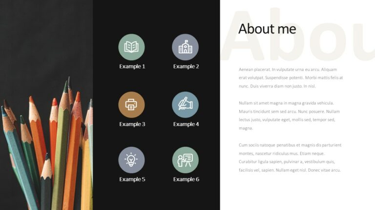 About the Teacher Powerpoint Template – MasterBundles