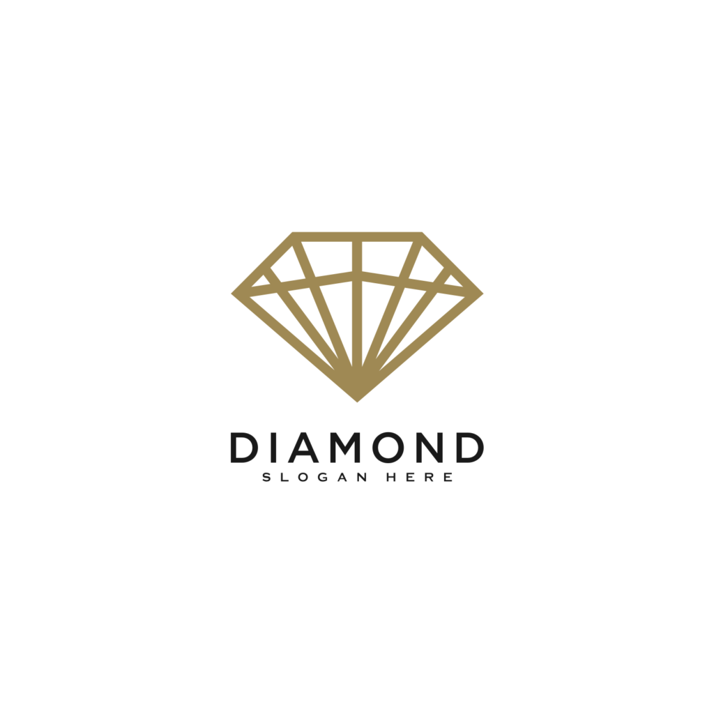 set of diamond logo vector designs template - MasterBundles