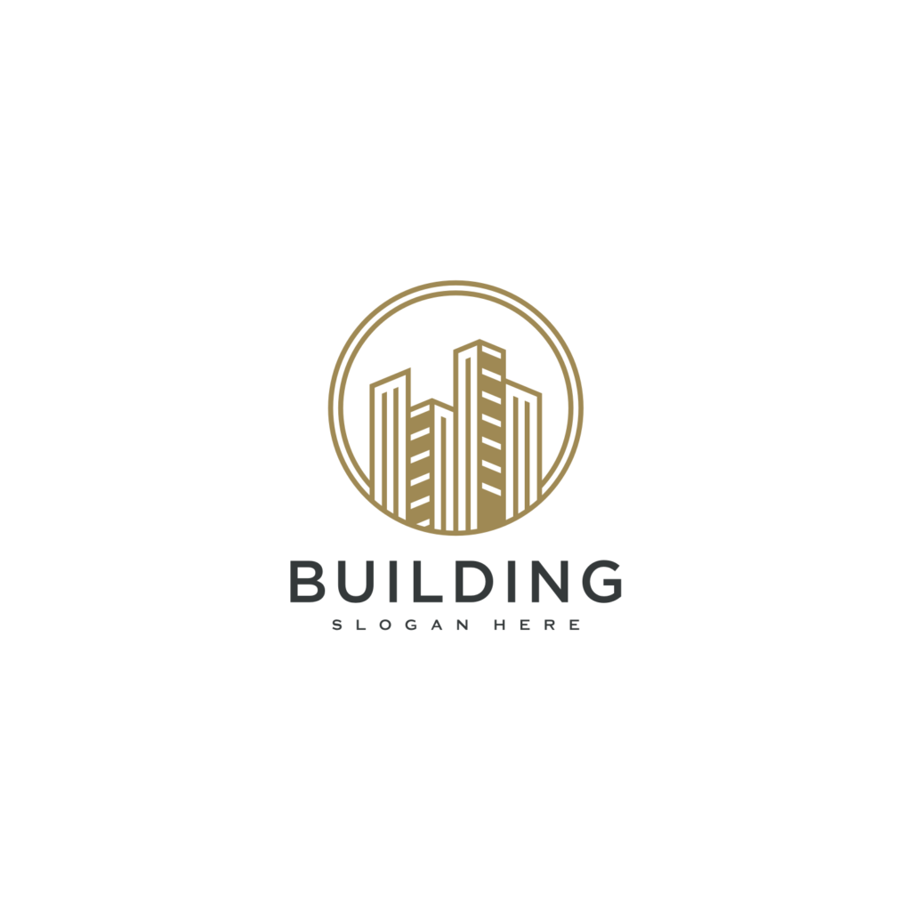 set of Building logo design template - MasterBundles