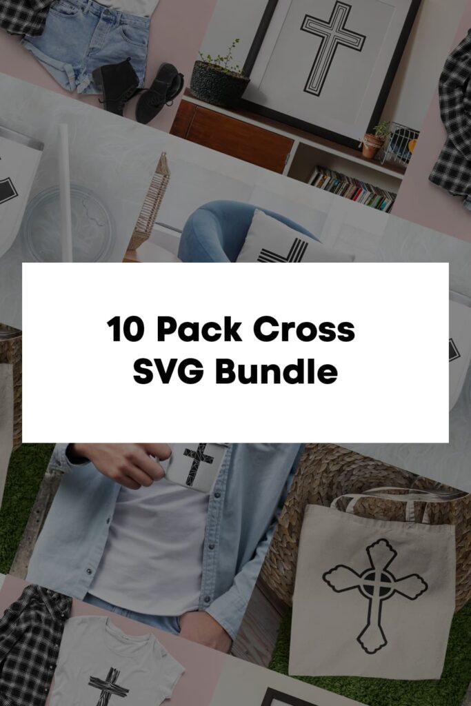 10 Pack Cross SVG Bundle – MasterBundles