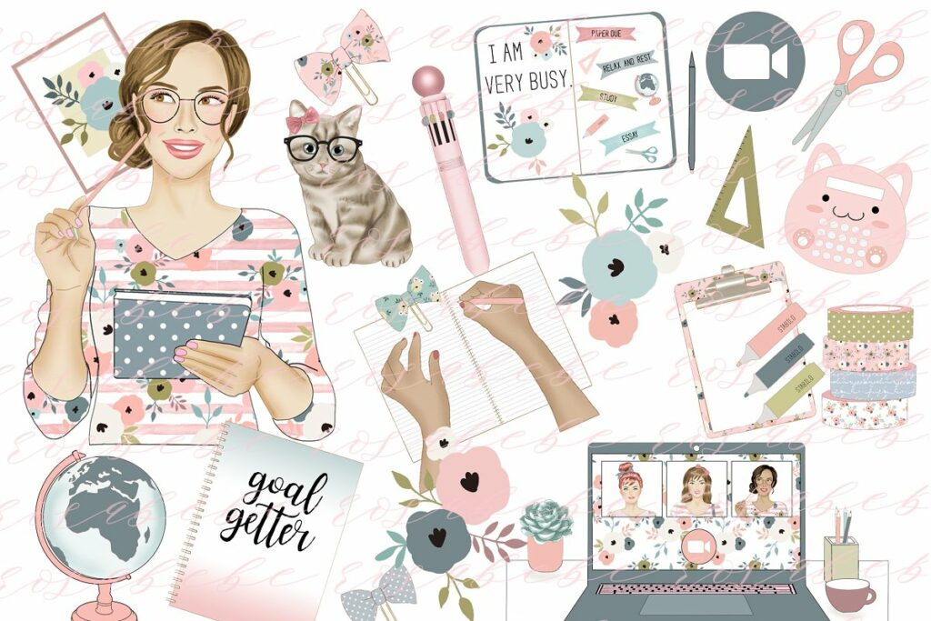 Back To School Clipart – MasterBundles