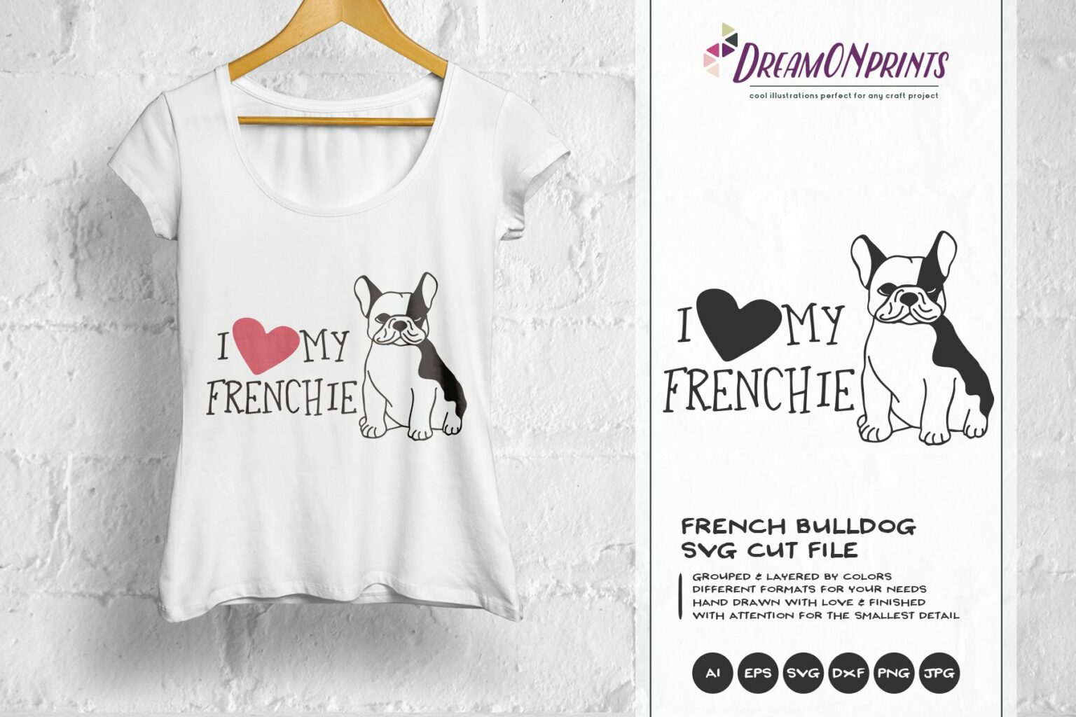 Frenchie SVG Bundle - MasterBundles