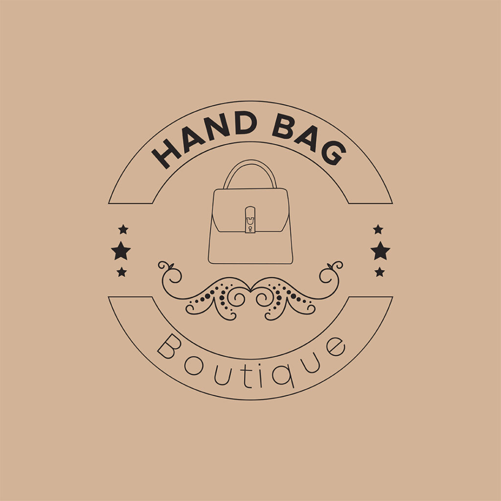 Hand Bag Boutique Logo - MasterBundles