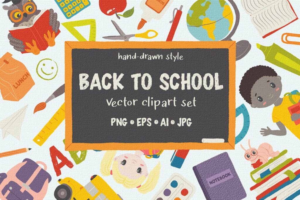 Back To School Vector Clipart – MasterBundles