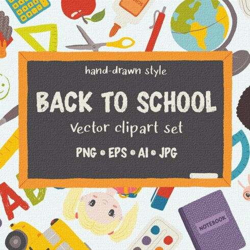 Back To School Vector Clipart | MasterBundles