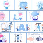 20 Artificial Intelligence Digital Brain Technology Vector Illustrations – MasterBundles