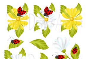 Ladybug Clipart | Master Bundles