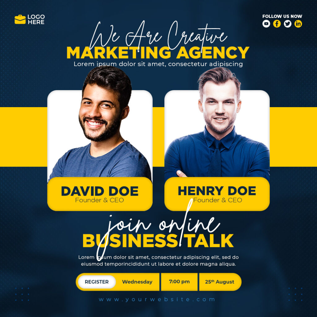 10 Business Social Media Post - MasterBundles