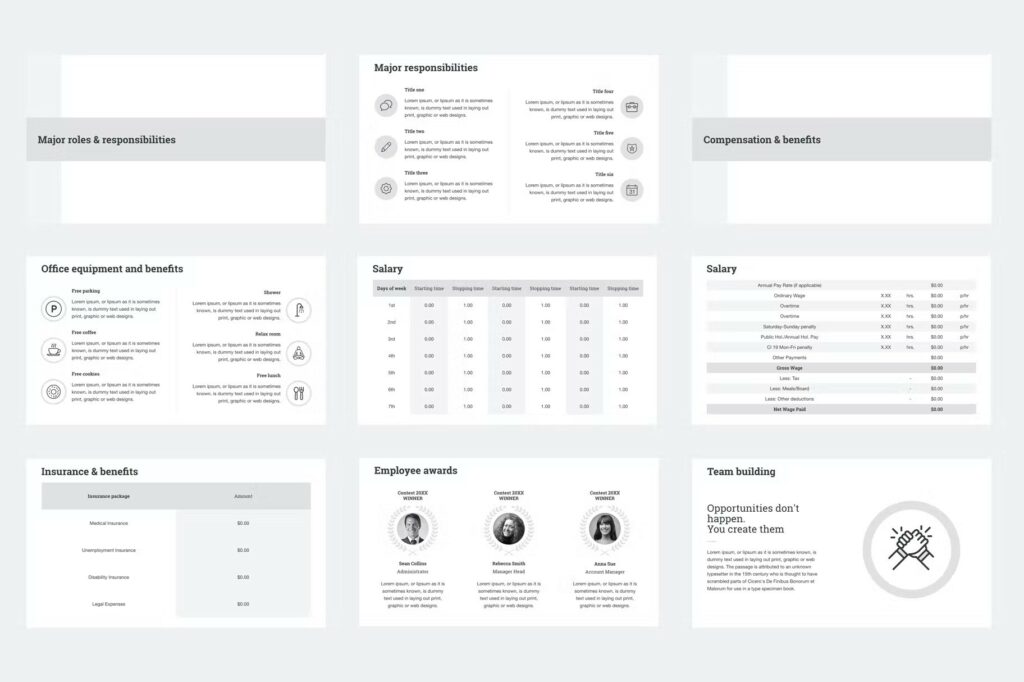 HR Human Resources PowerPoint Template – MasterBundles