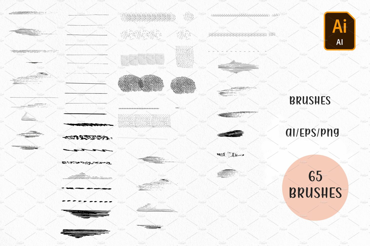 Adobe Illustrator Doodle Brushes – MasterBundles