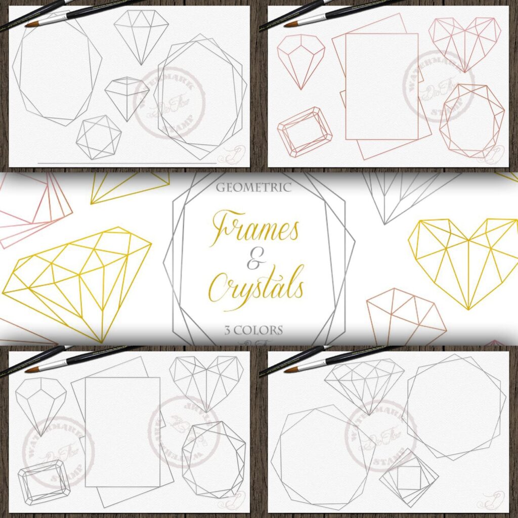 Geometric Frames And Crystals – MasterBundles