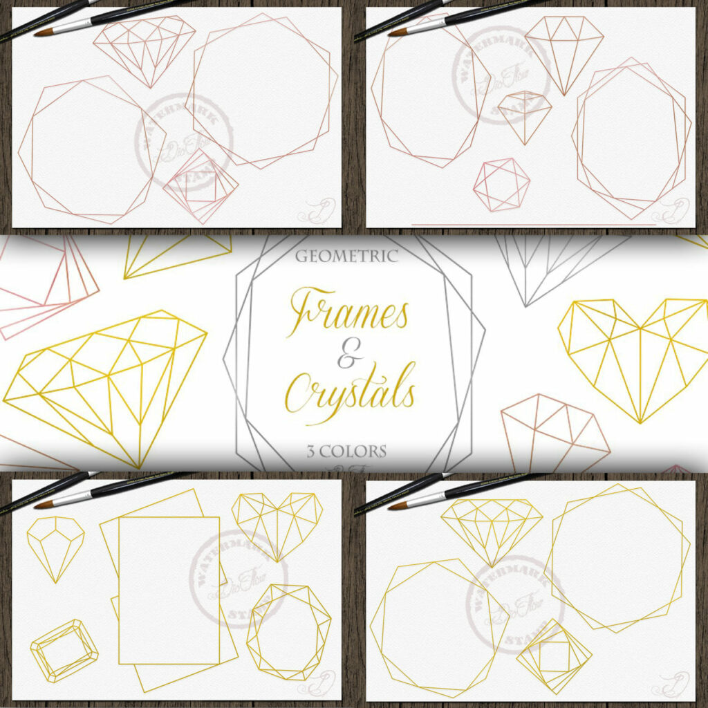 Geometric Frames And Crystals – MasterBundles