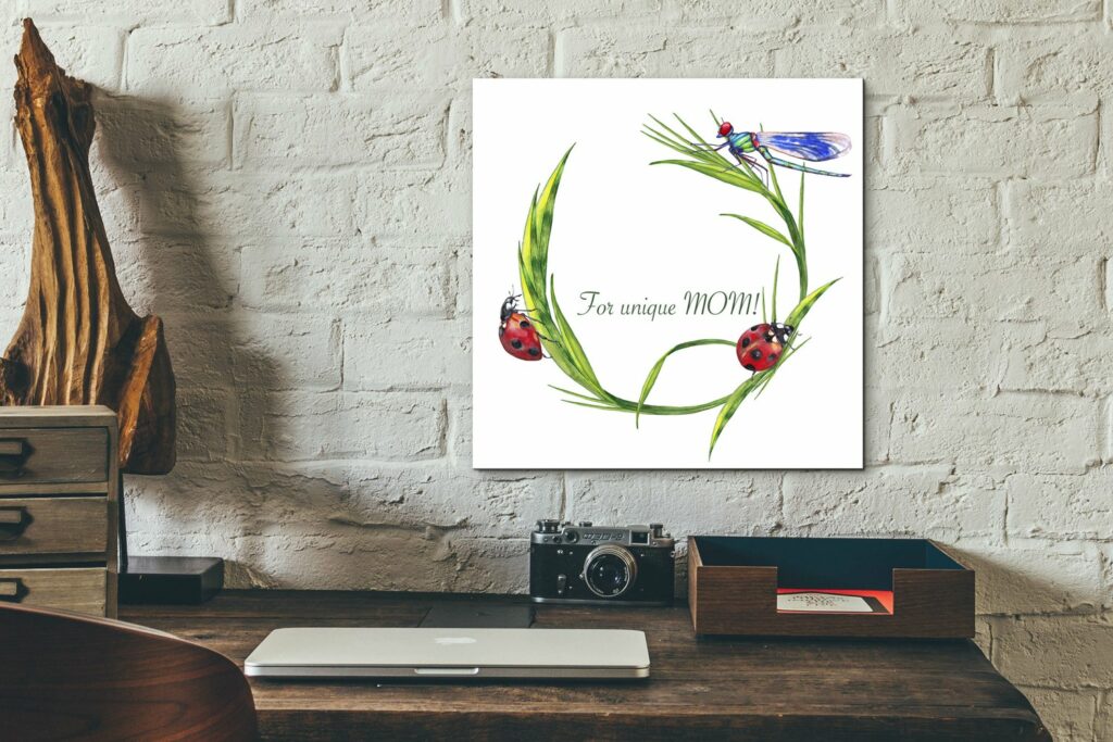 Ladybugs & Dragonfly Clipart Watercolor Sublimation Graphics – MasterBundles