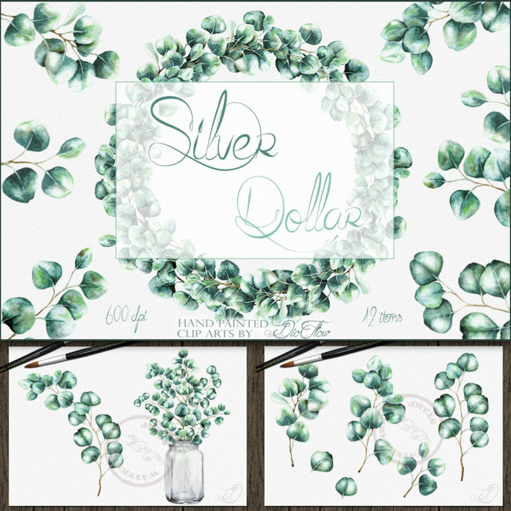 Eucalyptus SVG Free – MasterBundles