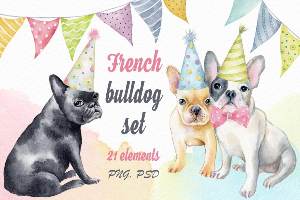 French Bulldog Set - Bonus – MasterBundles