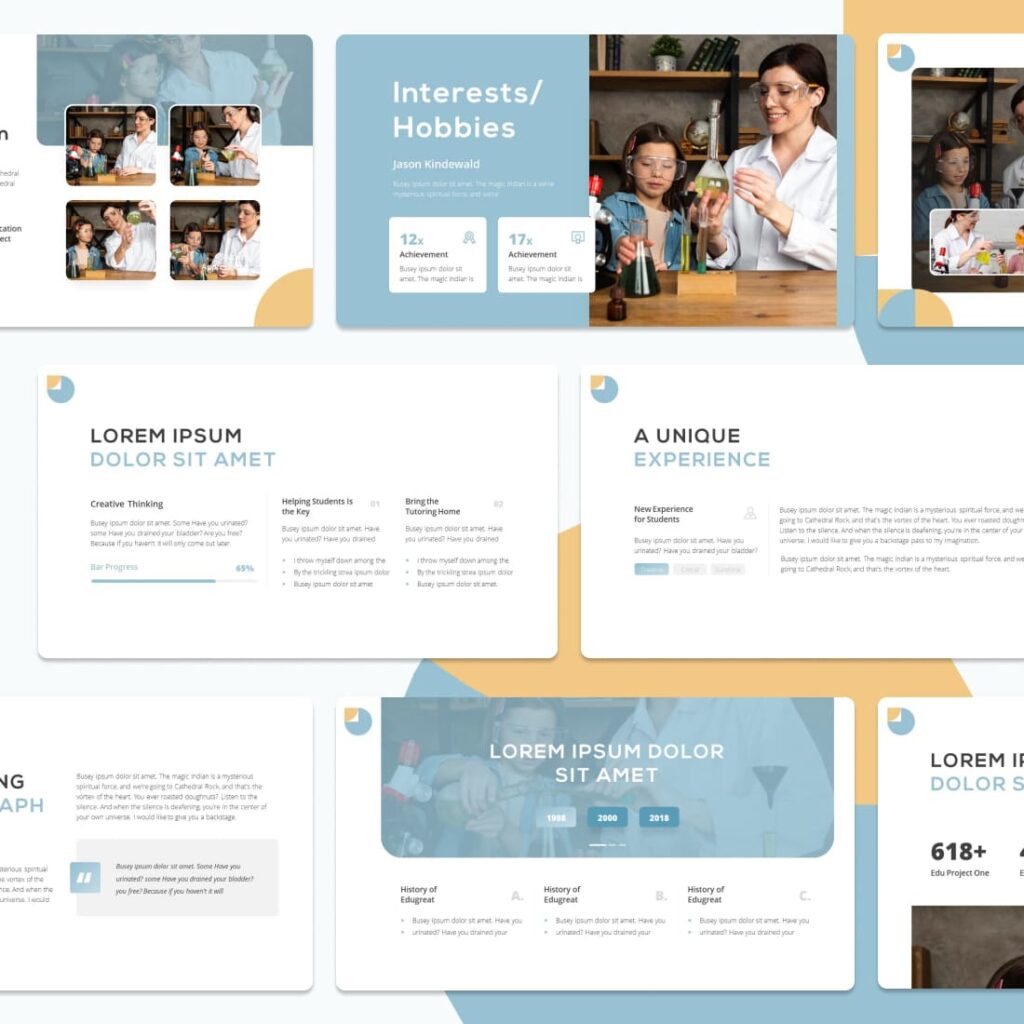 Chemistry Teacher Google Slides Theme – MasterBundles