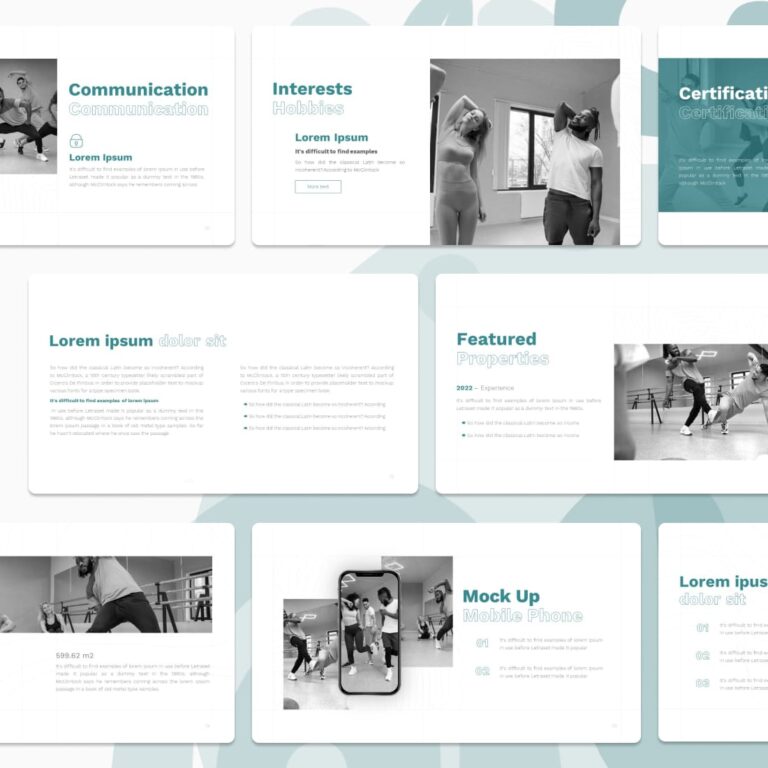 Dance Teacher Presentation Templates Bundle – MasterBundles