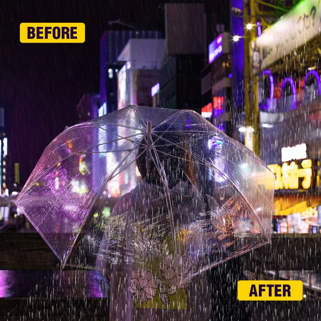 Rain Overlays: 120 Ultra HD Realistic Rain Overlays - MasterBundles