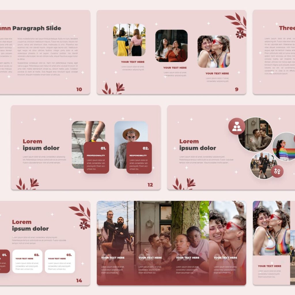 Pride Month LGBTQ Google Slides Theme – MasterBundles