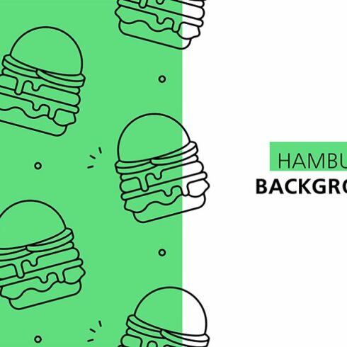Hamburger Background | Master Bundles