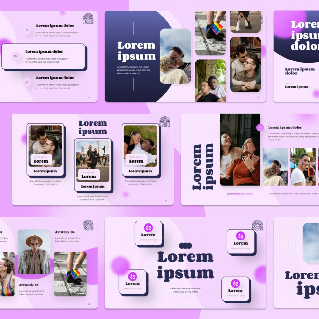 5 LGBT Presentations Bundle: 250 Slides, PPTX, KEY, Google Slides ...