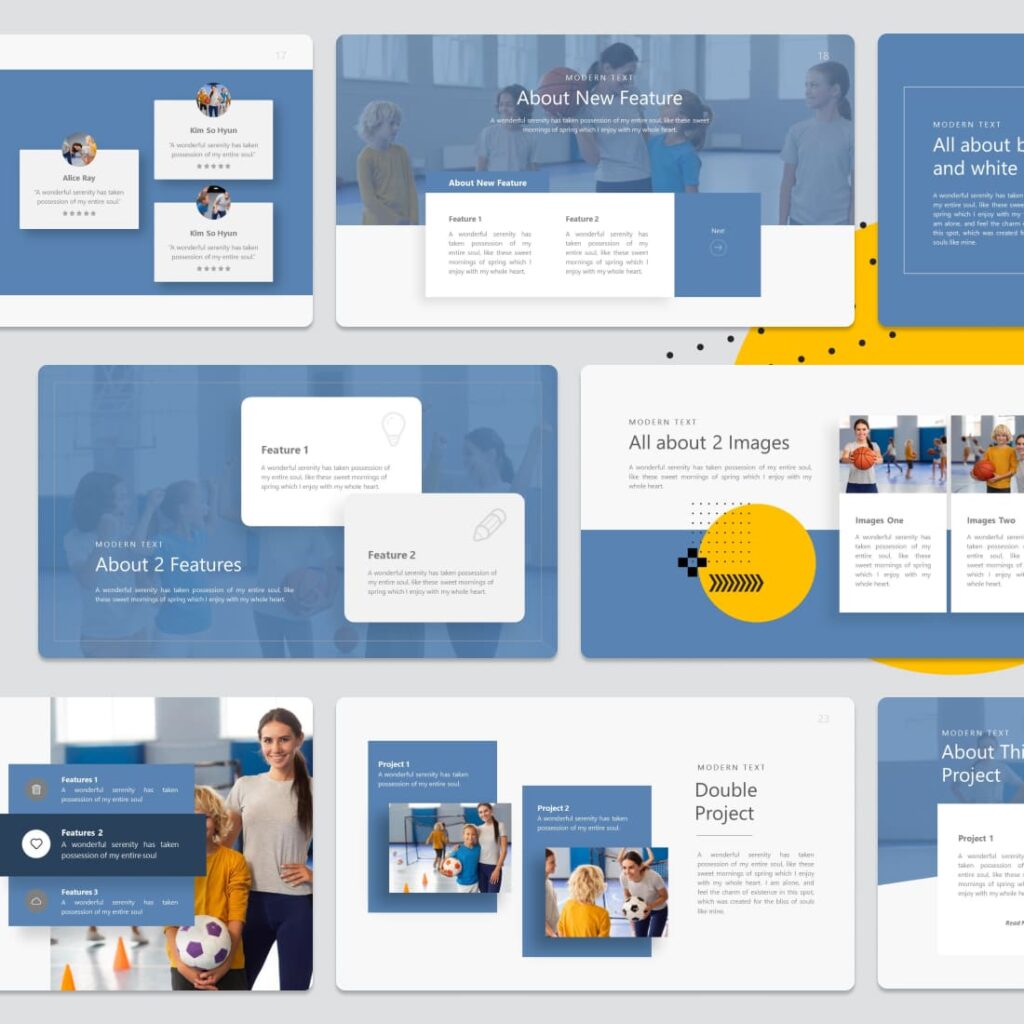 Sport Teacher Google Slides Theme – MasterBundles