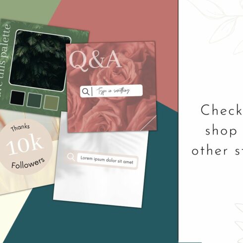 Blue Instagram Post Template Pack | Master Bundles