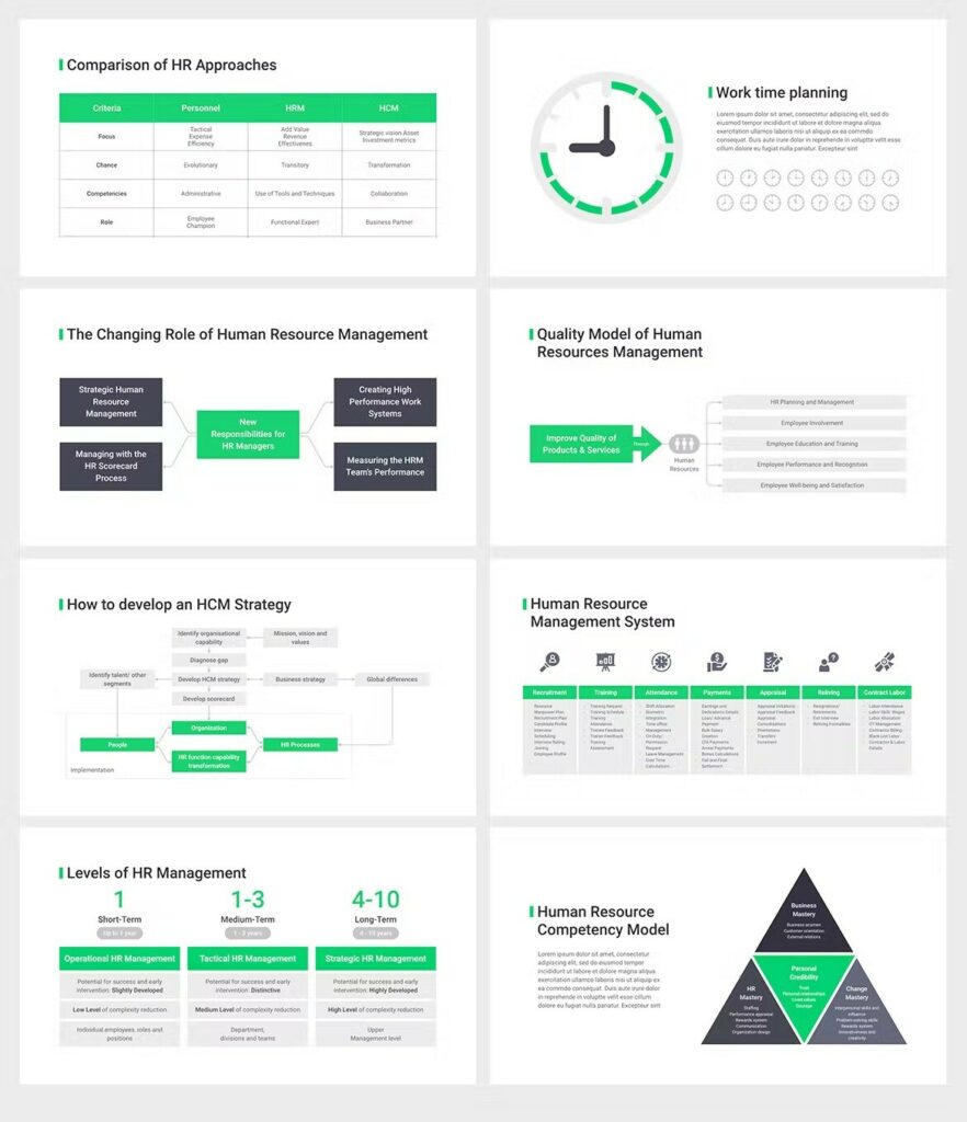 Human Resource HRM PowerPoint Template – MasterBundles