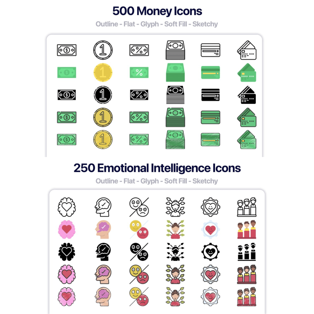 70,000+ Juicy Icons Pro Bundle – MasterBundles