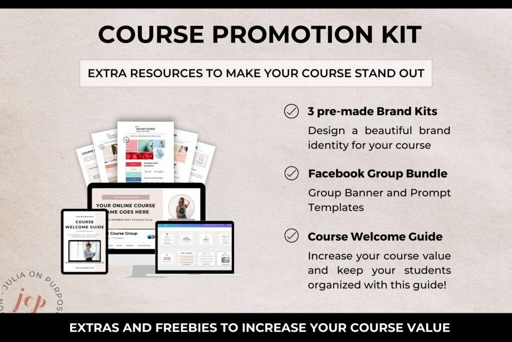 Course Creator Canva Template Bundle – MasterBundles