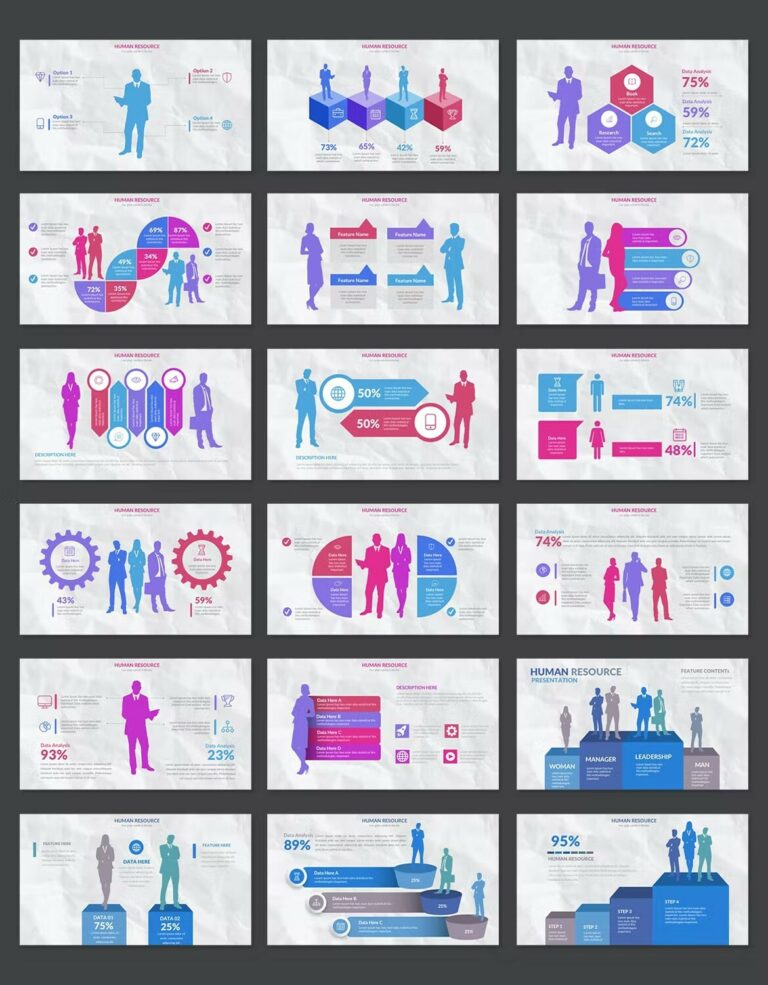 Human Resource Powerpoint Presentation – MasterBundles