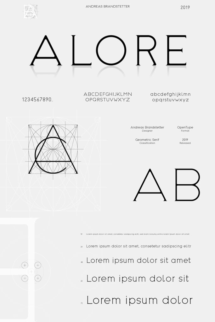 ALORE Fontfamily - MasterBundles