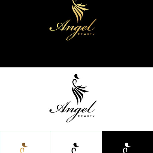Angle Beauty, Fashion related logo | MasterBundles