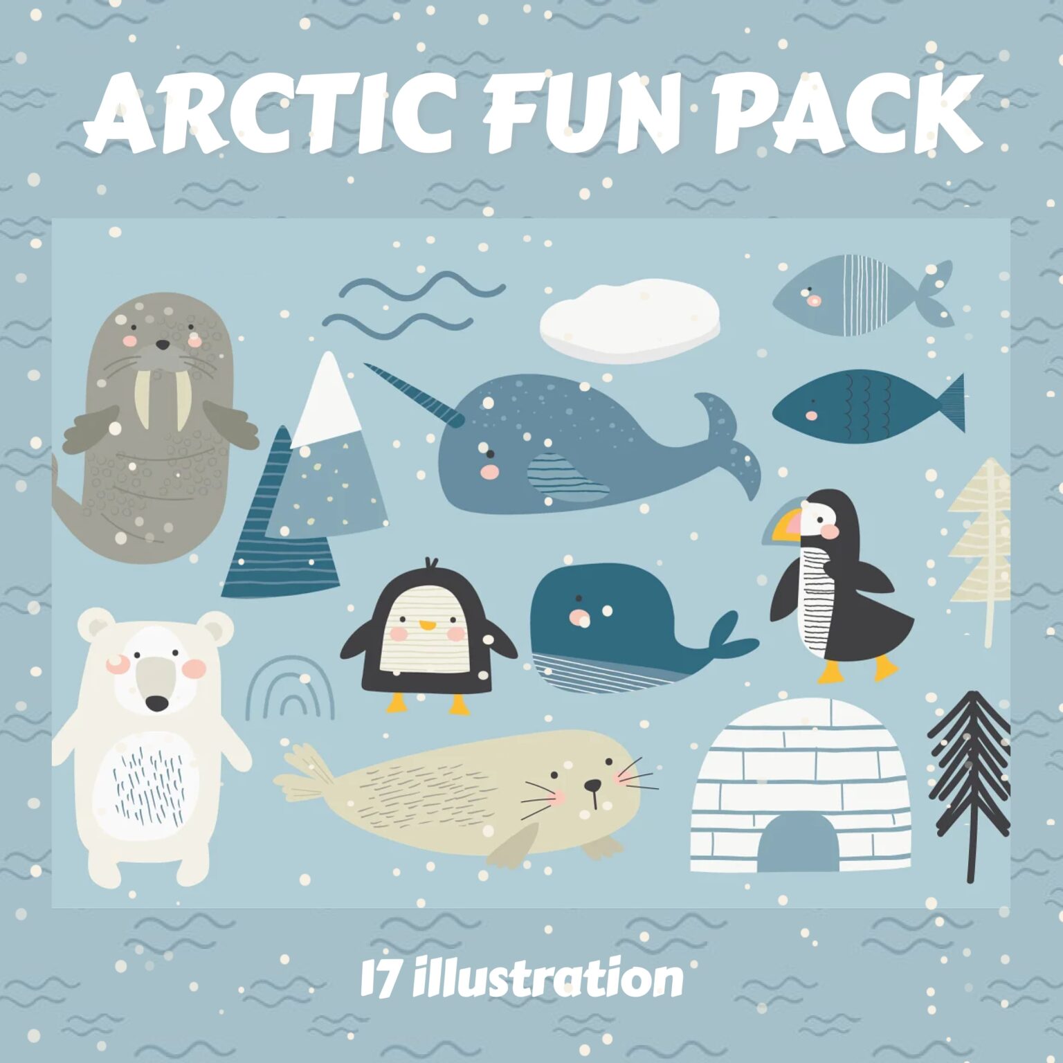 Arctic Animals Birthday Party | Master Bundles