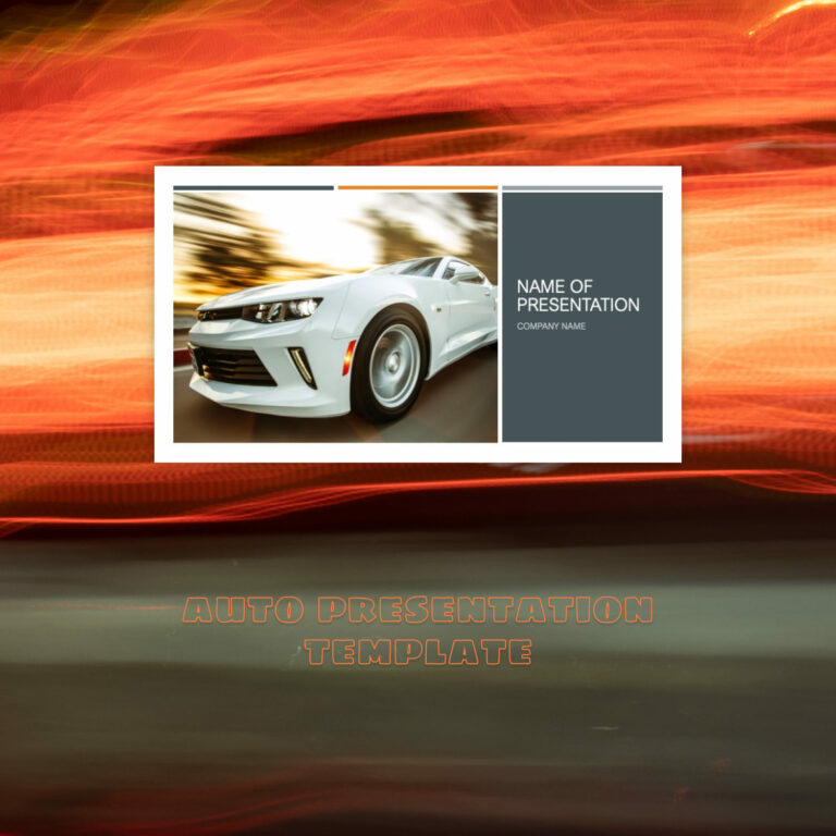Free Auto Presentation Template – MasterBundles