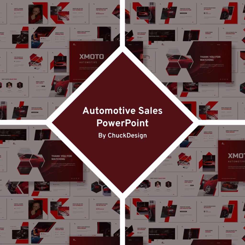 Automotive Sales PowerPoint – MasterBundles