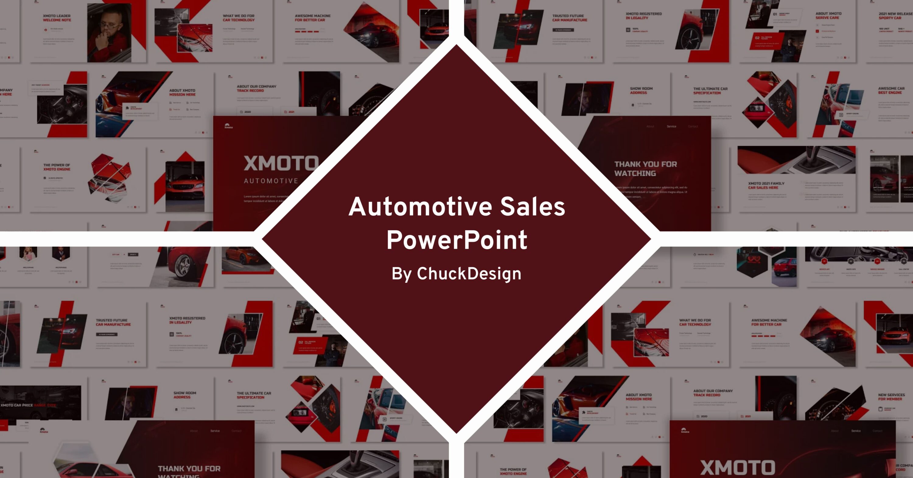 Automotive Sales PowerPoint – MasterBundles
