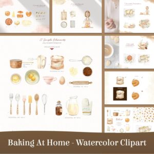 Watercolor Autumn Harvest Clip Art – MasterBundles
