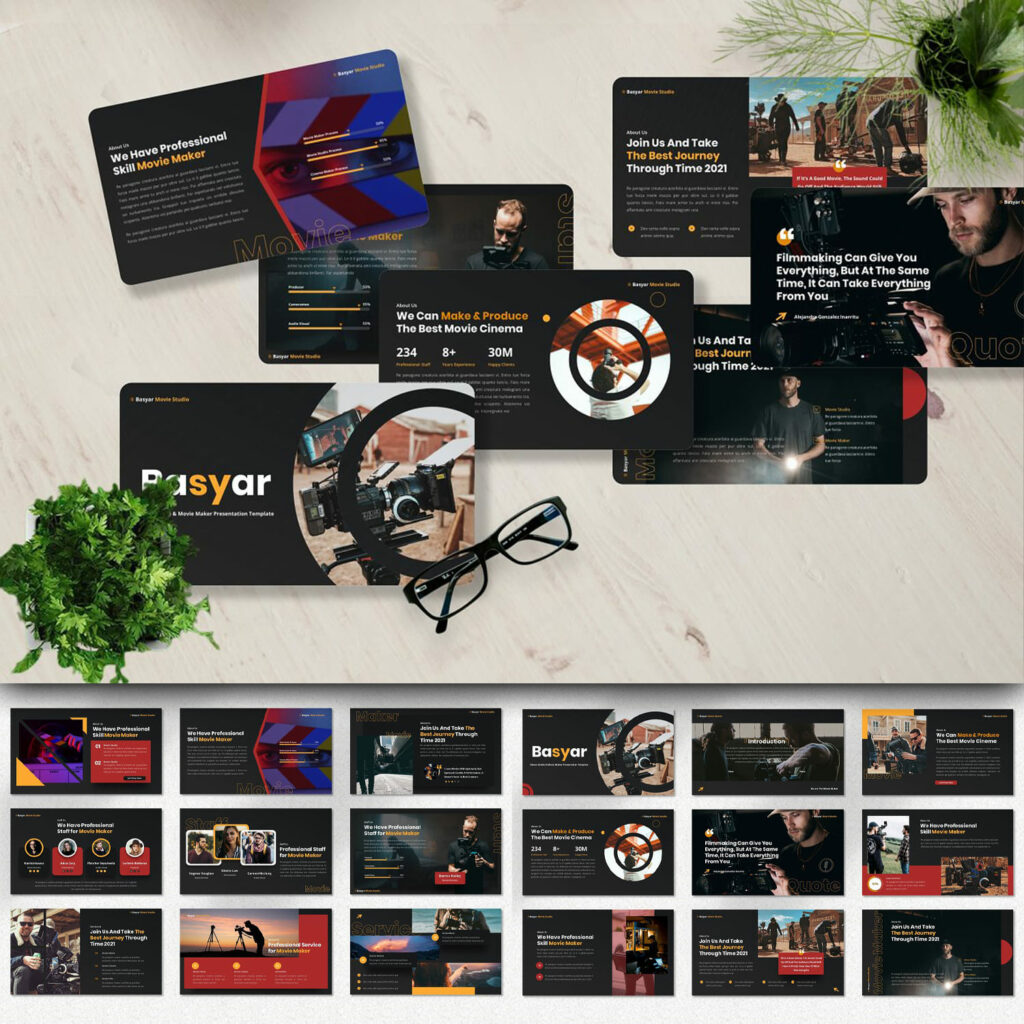 Theater Powerpoint Template – MasterBundles