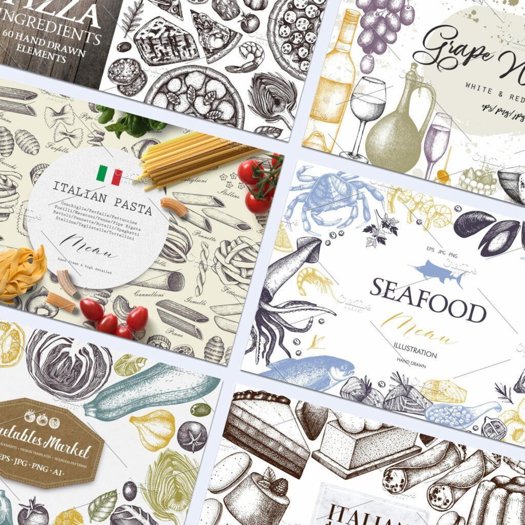 Bundle Italian Food & Drinks 80% OFF – MasterBundles