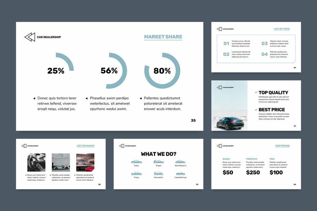 Presentation Car Dealership – MasterBundles