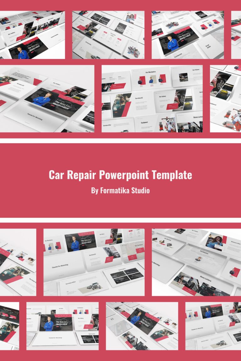 Car Repair Powerpoint Template – MasterBundles