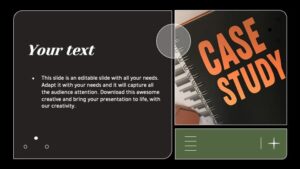 Case Study Presentation Template 5 Slides – MasterBundles