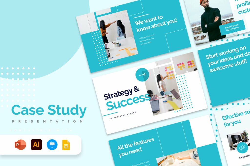 Case Study Presentation Template – MasterBundles